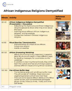 Religious Diversity Workshops and Tours – Africa Center Hong Kong