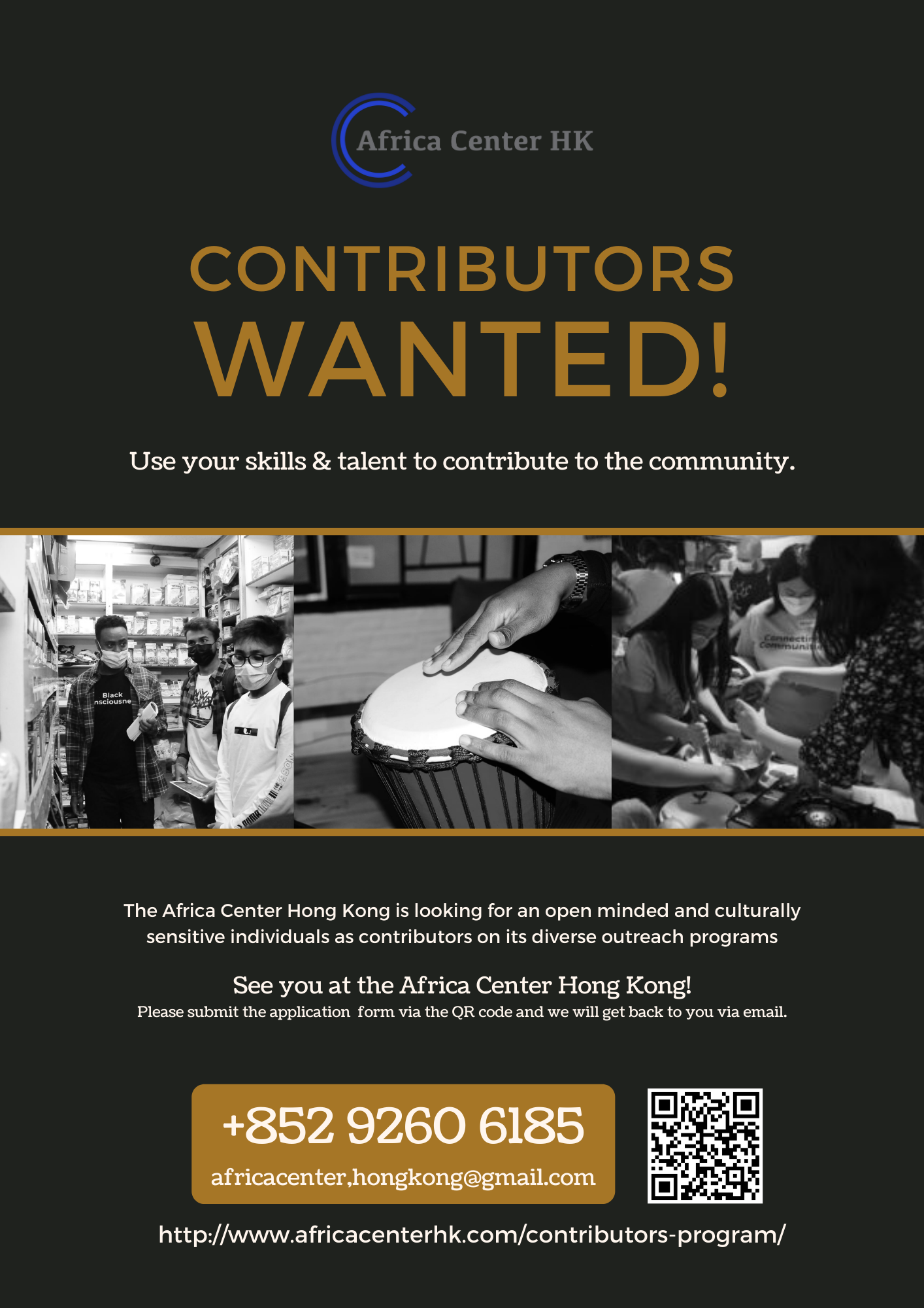 Contributors Program – Africa Center Hong Kong